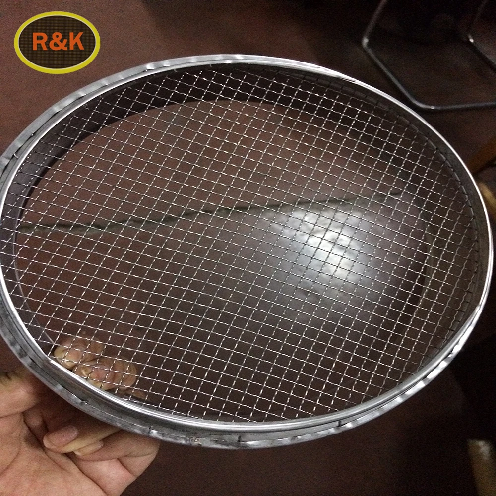 304 316 Stainless Steel Mesh Testing Sieve25 50 63 73 90 120 200 Micron ...