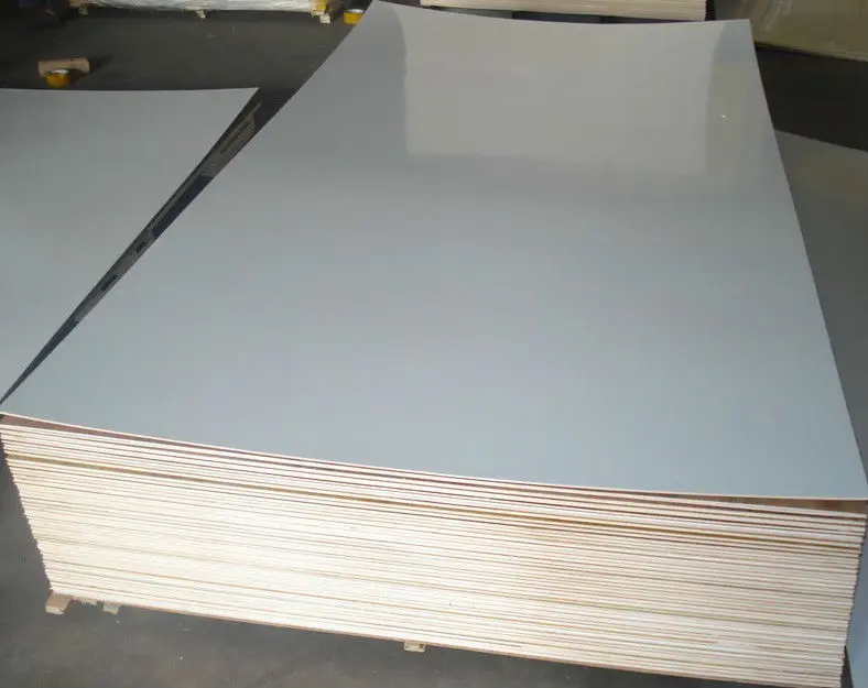 White Mat Polyester Coated Plywood For Sale - Buy White Glossy ...