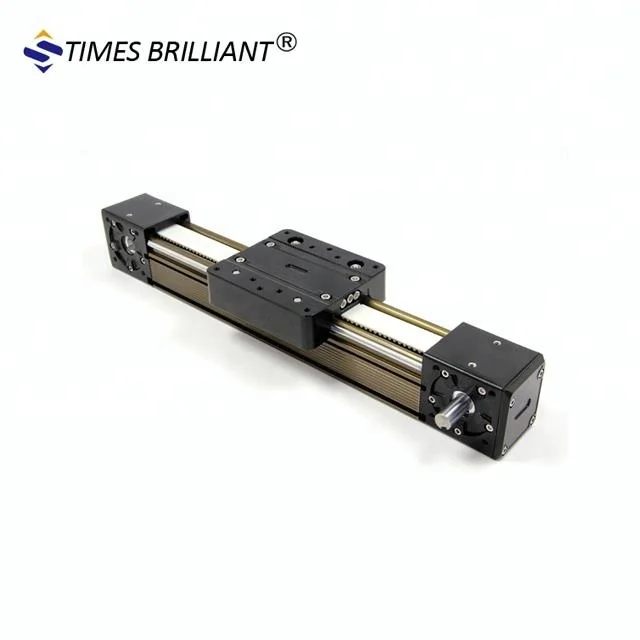 belt drive linear sliding table module belt sliding block module high ...