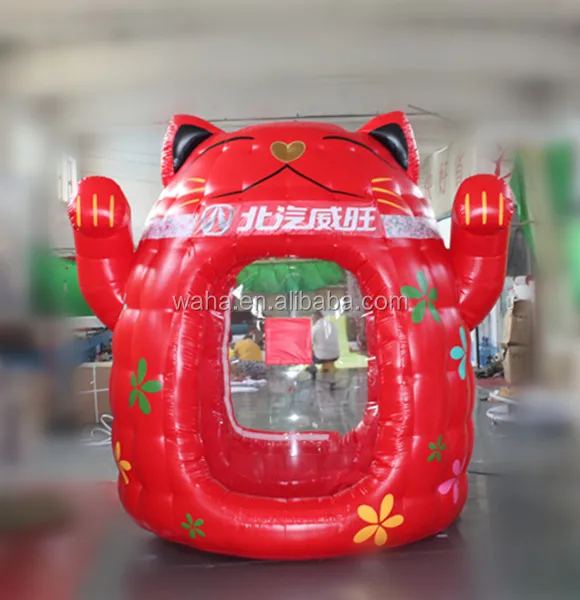 Cubo Inflavel - Cash Money Catching Grab Machine Booth