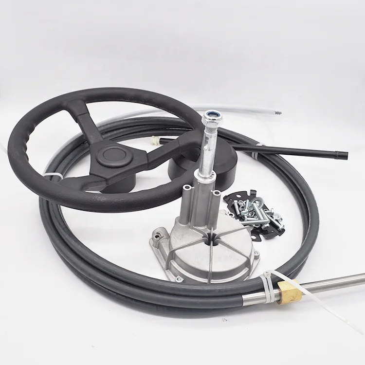 Marine Boat Outboard Rotating Mechanical Steering/hydraulic Steering ...