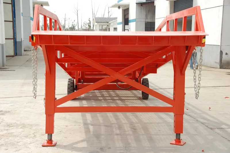 10 Ton Mobile Loading Dock Ramp Logistics Container Unloading Platform ...