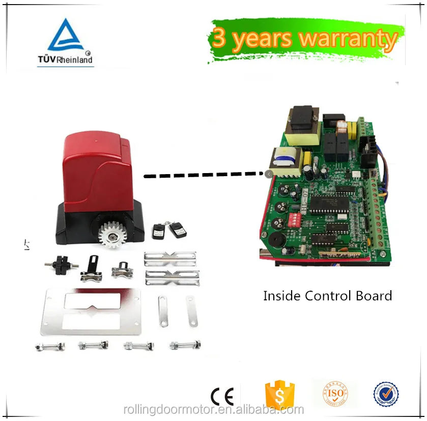800kg 220v Automatic Sliding Gate Opener Motor Remote Control Kit - Buy ...