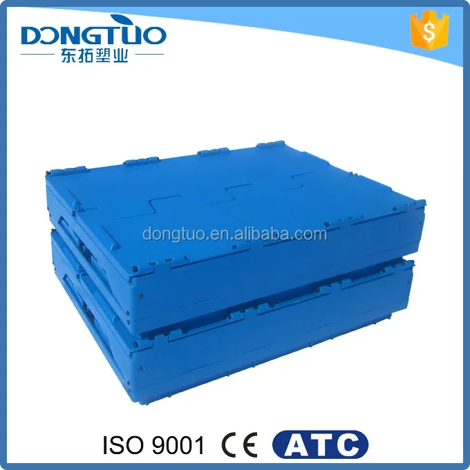 Plastic foldable turnover crate plastic folding crate collapsible box ...