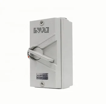 Clipsal Style Weatherproof 1 Pole 20a Ip66 Isolator Switch - Buy ...
