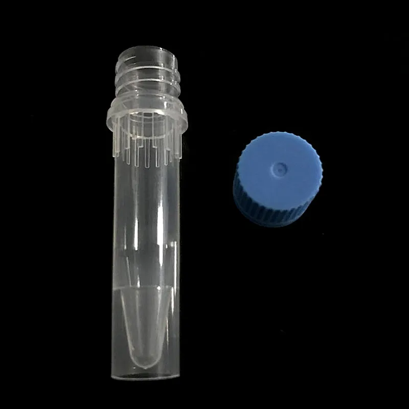 Plastic 1.5ml Cryogenic Microtube - Sterile & Sharp Bottom