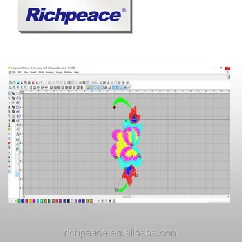 Welcome Embroidery Design Cad Software In Richpeace - Buy Embroidery ...