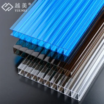 Blue Double Wall Polycarbonate Sheet - Buy Blue Polycarbonate Sheet ...