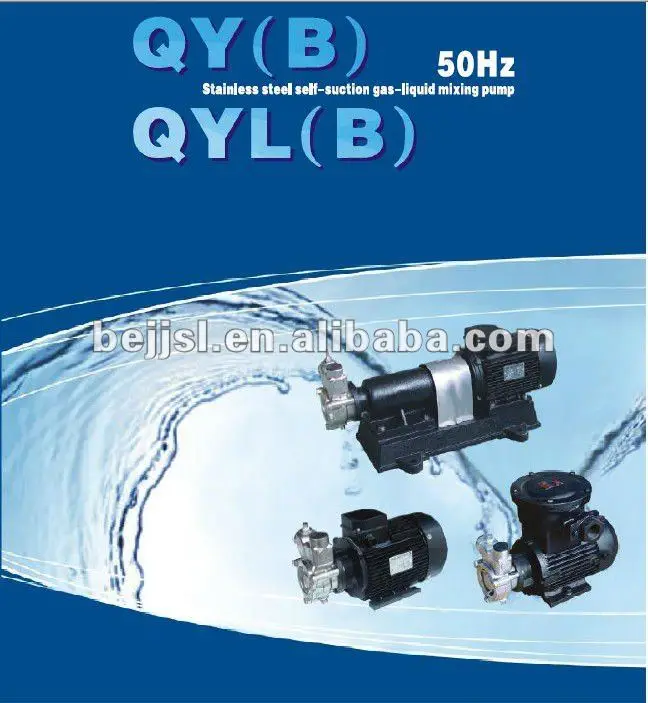 Qy(b) Qyl(b) Stainless Steel Self-suction Gas-liquid Mixing Pump - Buy ...