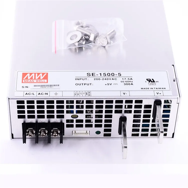 Enclosed Type 1500w 15v 100a Se-1500-15 Meanwell Ac-dc Smps Se-1500 ...