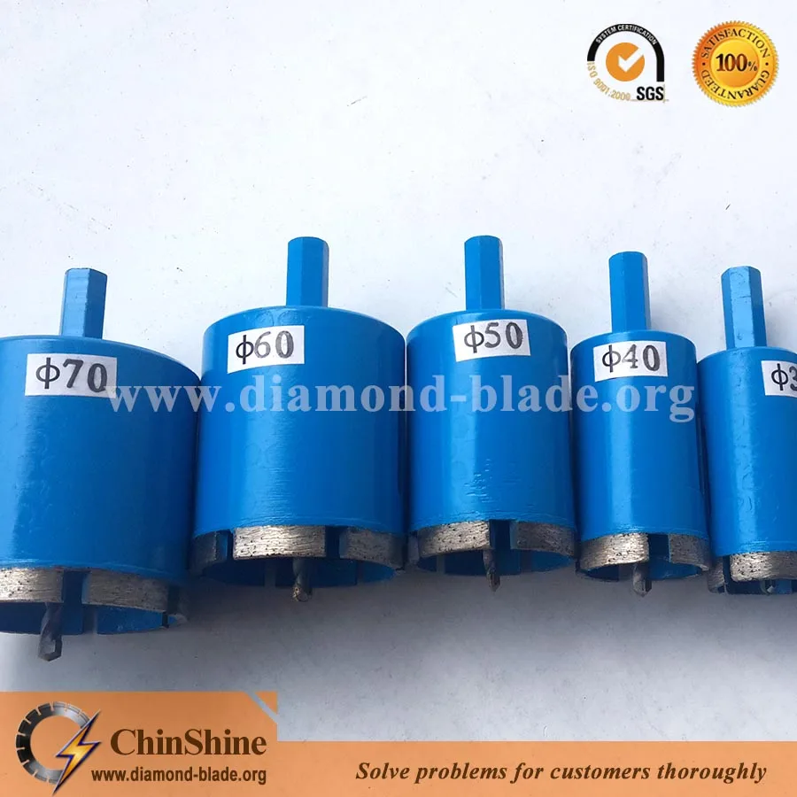 35mm Dry Drilling Hard And Soft Granite Marble M14 Diamond Core ...