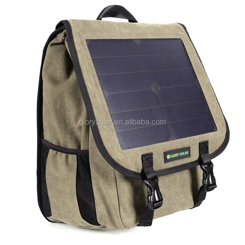 Glory Solar Traveling Army Green Outdoor Phone Solar Panel Fast ...