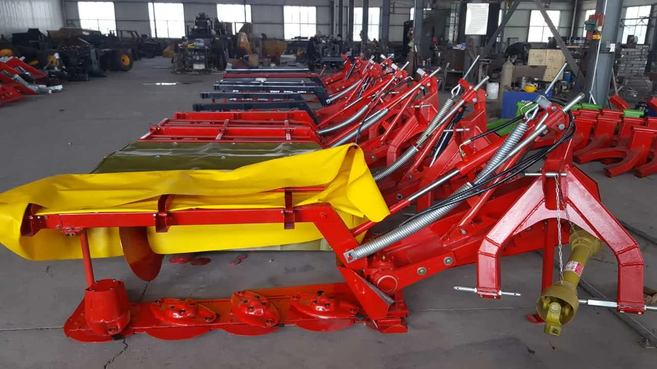 Rotary Disc Mower Tractor Mounted Rotary Slasher Grass Cutter Hay Disc ...