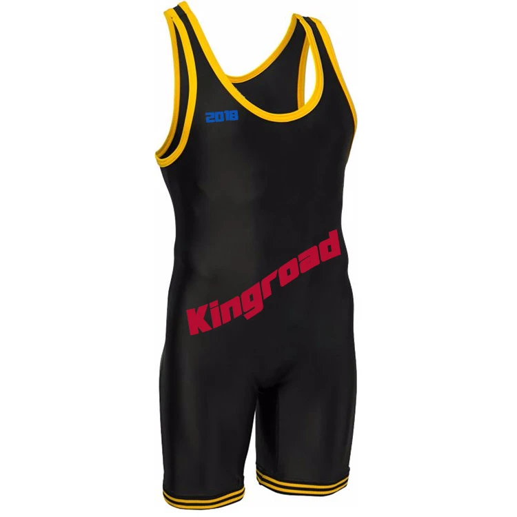 Wholesale cheap sublimated wrestling clothing low cut russian wrestling ...