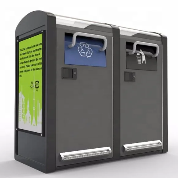 Smart street recyclable trash can dustbin touchless waste bin| Alibaba.com