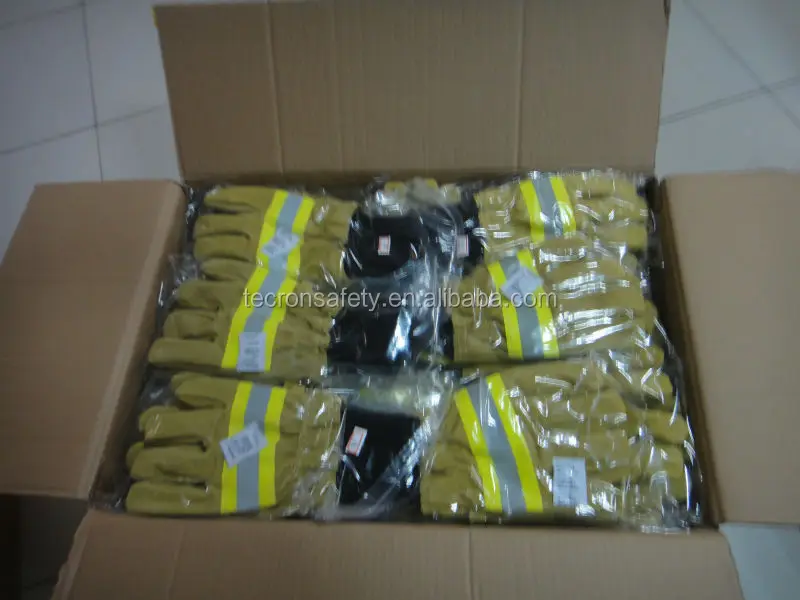 EN659 Fire Fighting Gloves - CE Certified Protection
