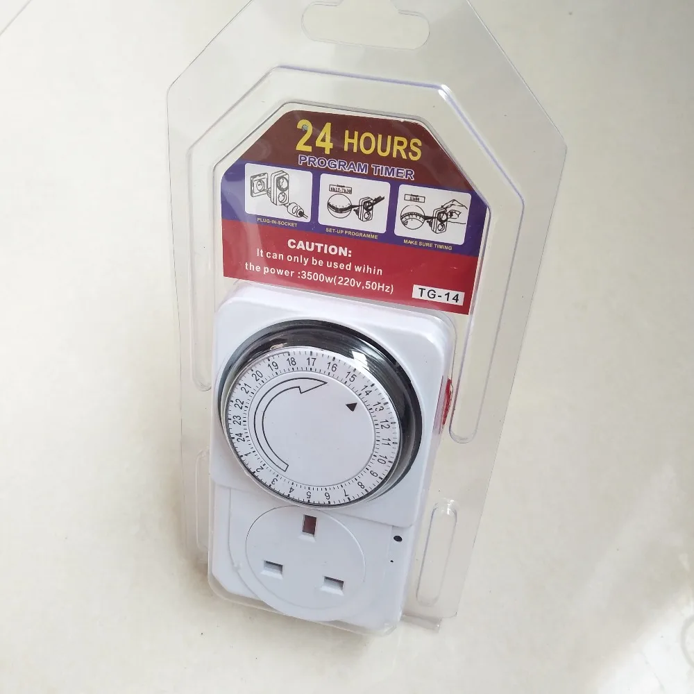 24 Hours Mechanical Programmable Time Relay UK Socket Plug in Timer Switch 220V 230V| Alibaba.com
