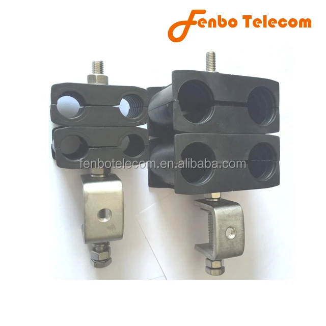 4 ways coaxial cable hanger optical fiber feeder clamp| Alibaba.com