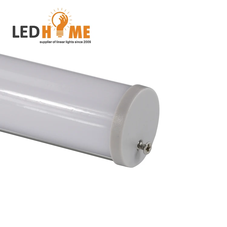 Round Tube Diameter 30mm Led Aluminum Extrusion Light Led Suspended ...