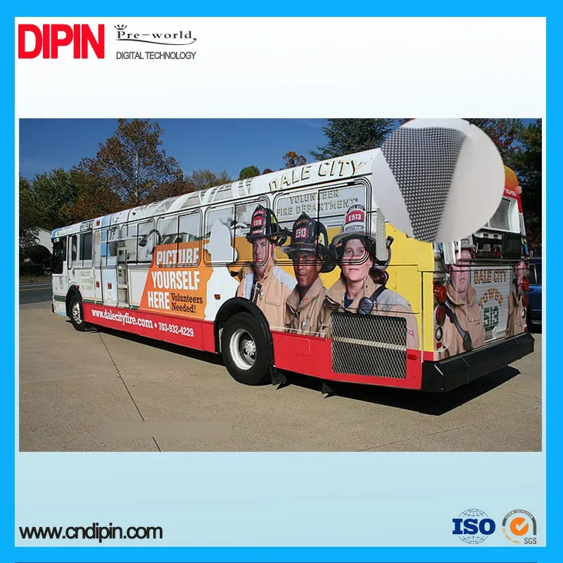 Pvc Perforated Vinyl Glass Sticker One Way Vision /auto Adhesive Vinyl ...