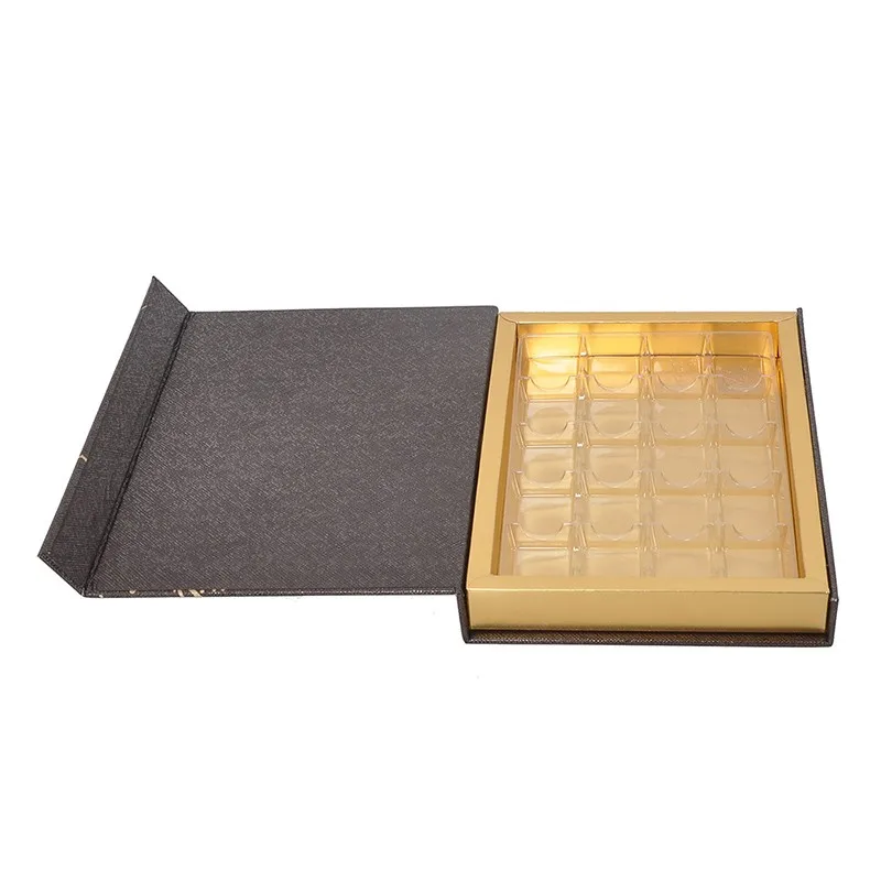 Solid Cardboard Plastic Dividers Insert Paper Chocolate Gift Box ...