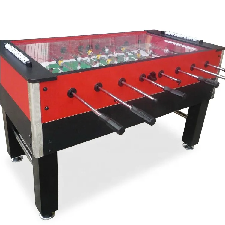5FT Football Table Game Soccer Fusball Game Table Coin Operated Kicker ...