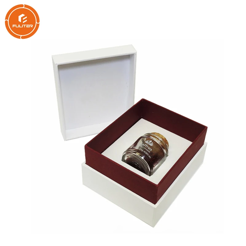 Red Luxury Custom Printed Saffron Packaging Shipping Gift Paper Box ...