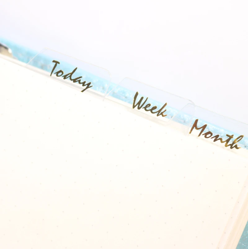 Domikee Cute Creative 6 Holes Binder Planner Notebook