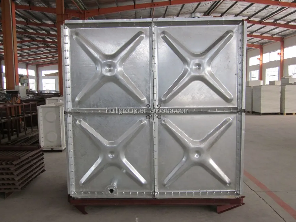 Welding Stainless Steel Square Water Tank 10000 Liters Rain Water ...