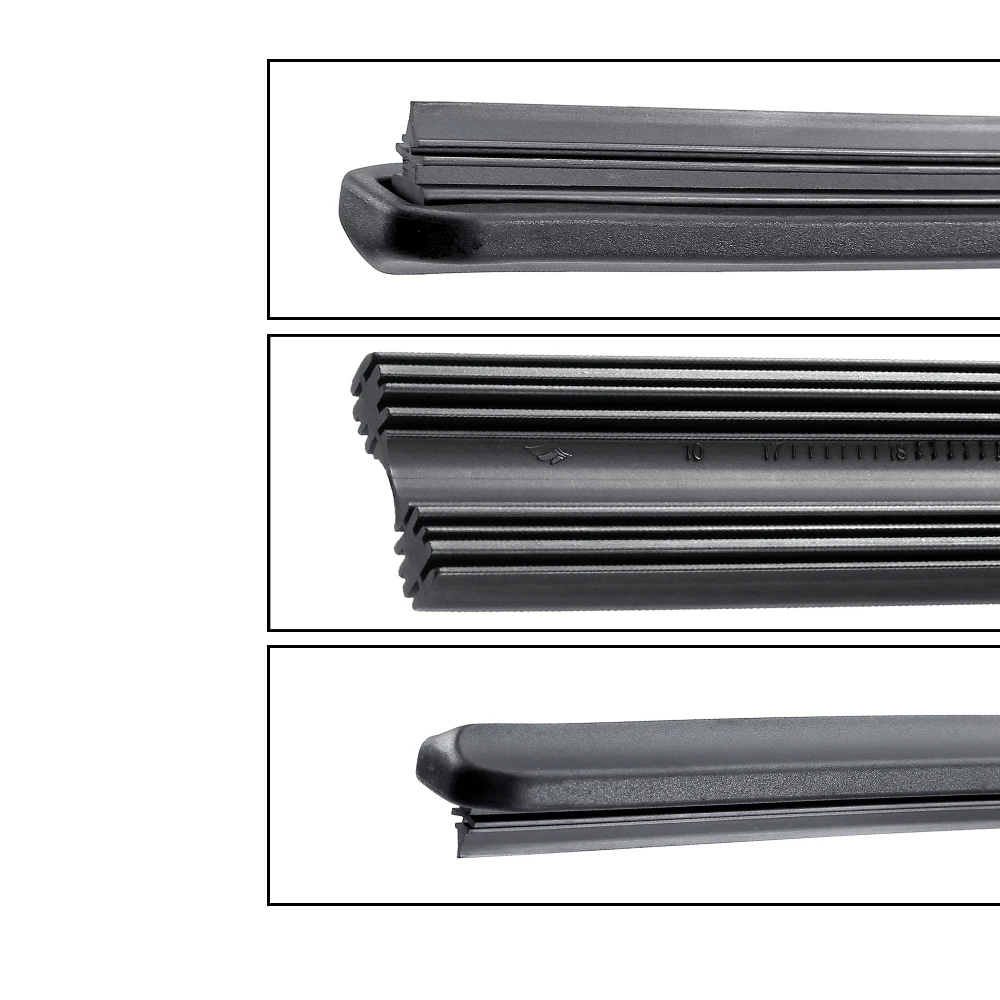 SPOTLESS Rubber 7mm Wiper Blade Refills for Clean Windscreens