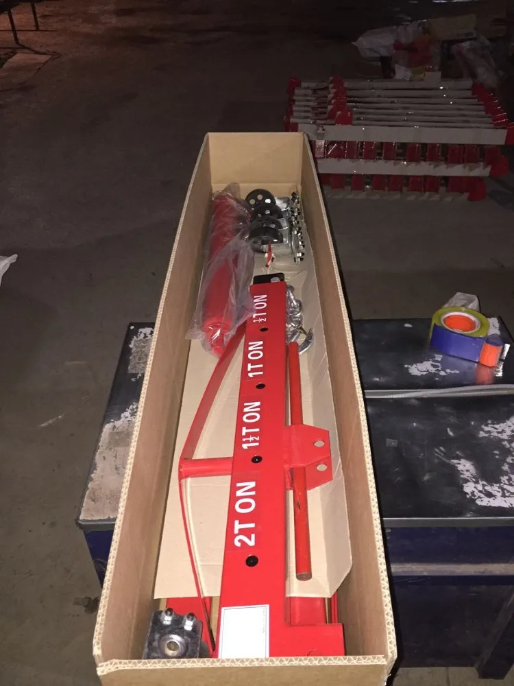 Portable Hydraulic Engine Lift Crane 1 Ton 2 Ton 3 Ton Small Hydraulic ...