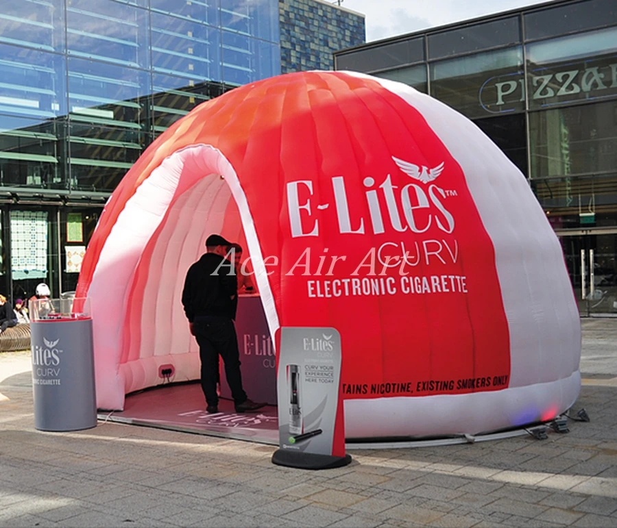 Portable Outdoor Trade Show Inflatable Dome Shaped Advertising Tent ...