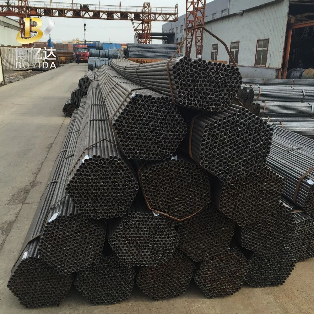 Carbon Steel Round Tubing A106 Welded Ms Steel Tube Hot Rolled With ...