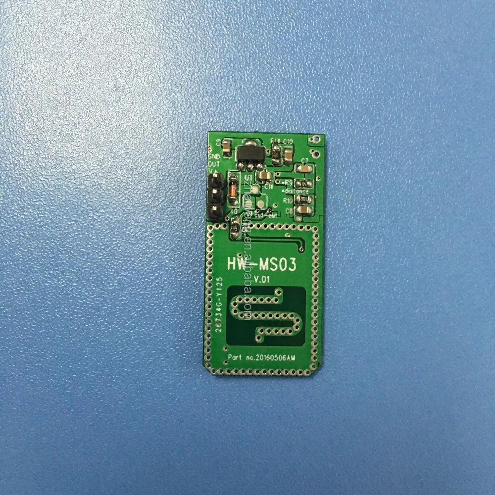 Hw-ms03 비접촉 거리 감지 마이크로파 레이더 센서 모듈 - Buy Non-contact Sensor Module,Distance Detecting Sensor ...