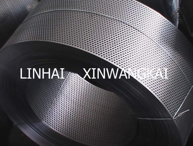 Square holes perforated metal mesh roll, Perforated screen roll ...