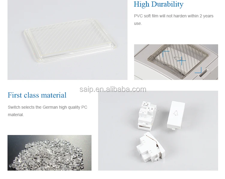 Saipwell/saip Electrical Ip55 Push Button Door Bell Waterproof Switch ...