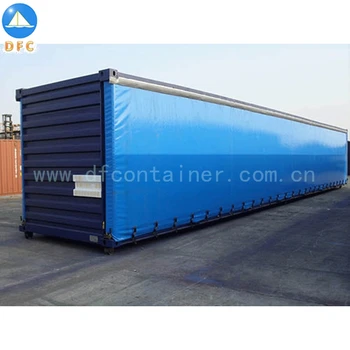 40hq Full Side Open Shipping Container With Tarpaulin For Sales - Buy ...