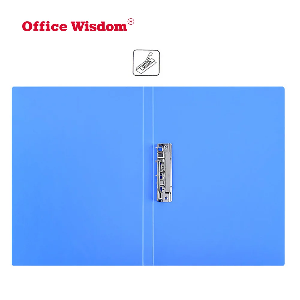 A4 FC Plastic PP File Folder - Strong Clips & Custom Logo