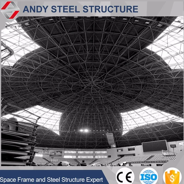 Steel Tube Truss Roof - Durable Football Stadium Construction