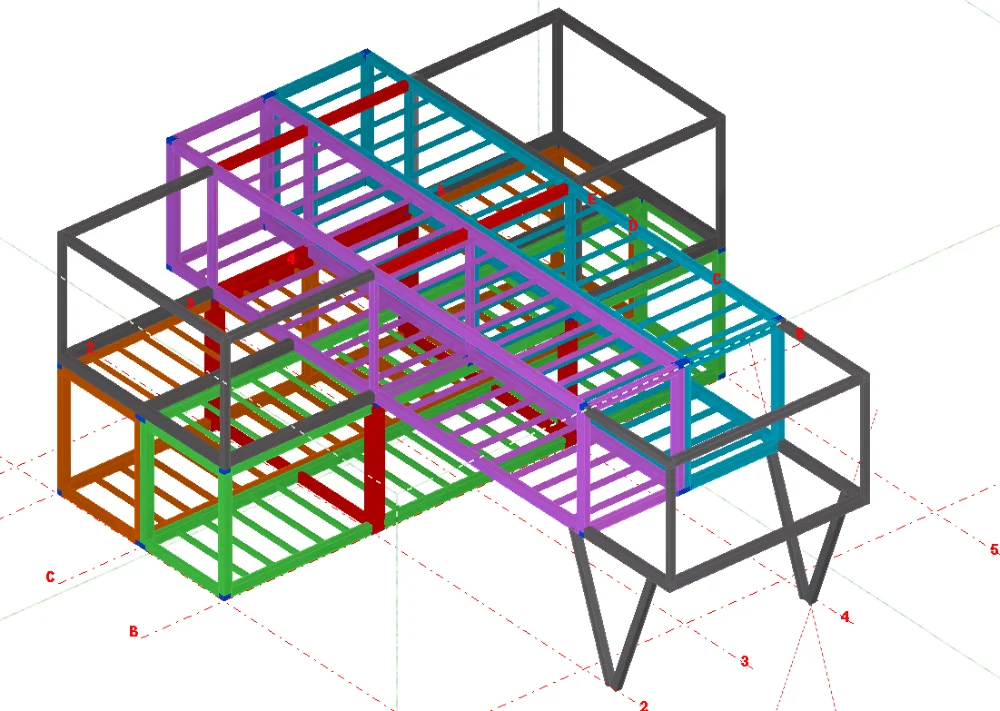Prefab Heavy Steel Frame - Fast Install & Durable Design