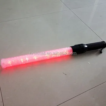 Led Traffic Rechargeable Marshalling Torches Light Baton - Buy Torch ...