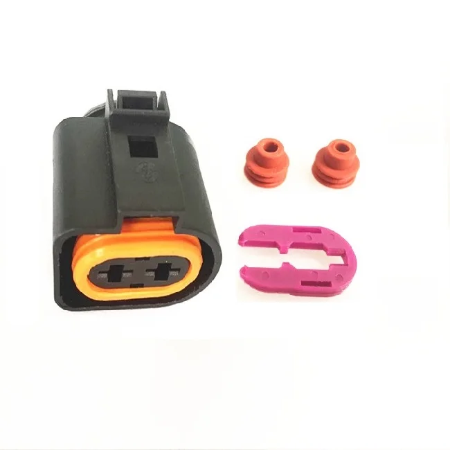 Conector de bomba de 2 pines para coche VW Jetta, Golf, Beetle, Passat ...