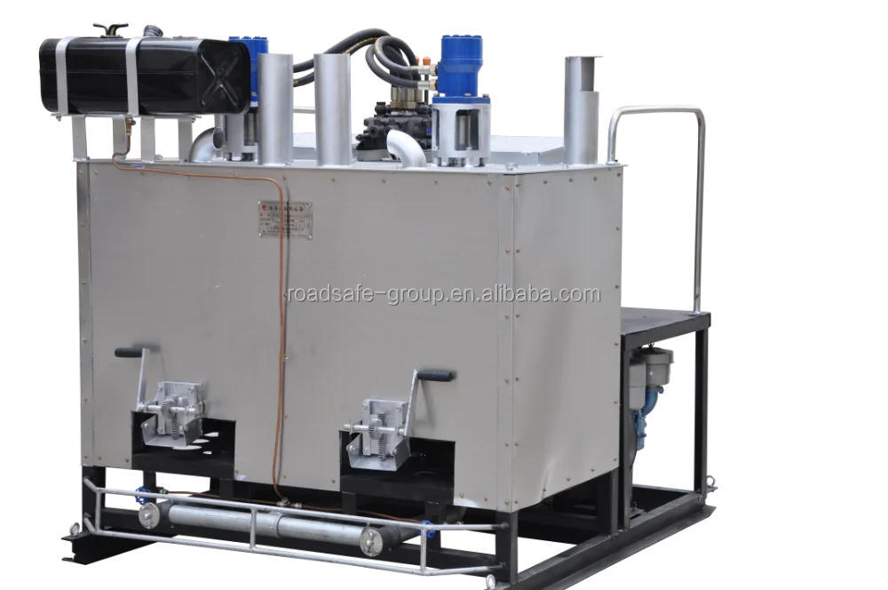 Thermoplastic Preheater Double Cylinder Electric Machine 500kg x2 OEM