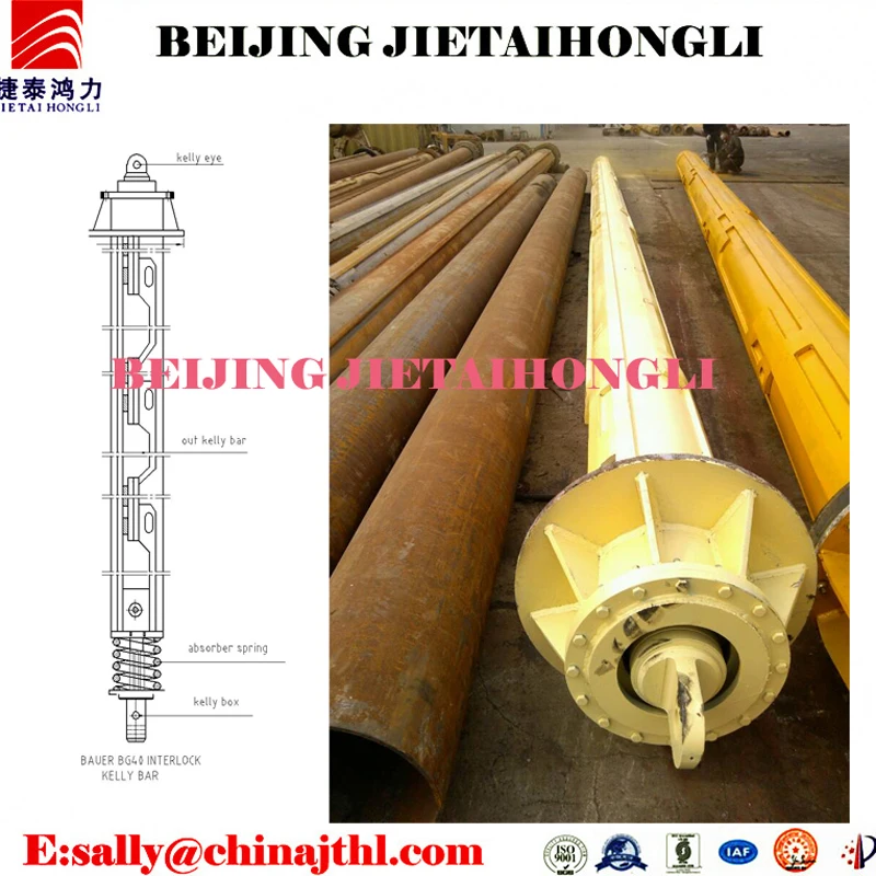 Interlock kelly bar ,4 Sections , Rotary Drill Rod| Alibaba.com