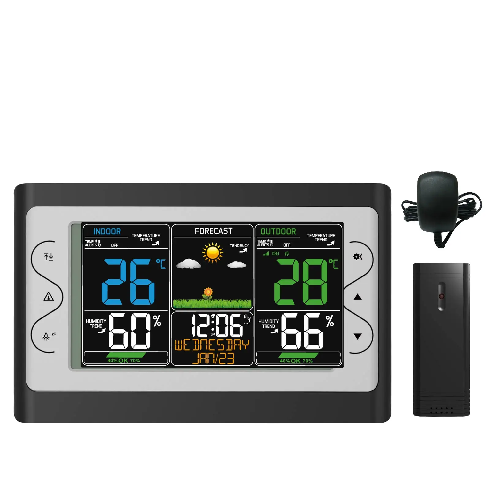 EWETIME Wireless Color Display Weather Forecast Station