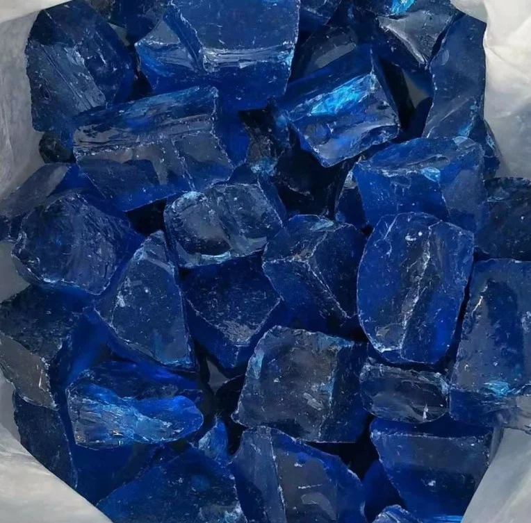 Factory Direct Sale Blue Large Landscaping Glass Rocks - Buy Large ...