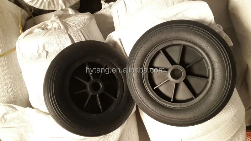 8" Solid Wheel For Fire Extinguisher Cart - Buy 8x1.75 Solid Wheel ...