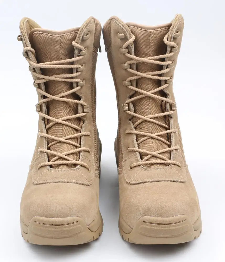 Alibaba.com: Rubber high-cut combat canvas waterproof tactical safety ...