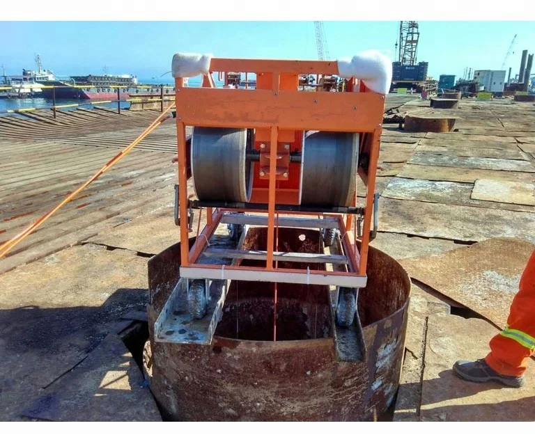Ultrasonic เจาะสำหรับก่อสร้าง KODEN Test Bored Pile รูปร่างและความ ...
