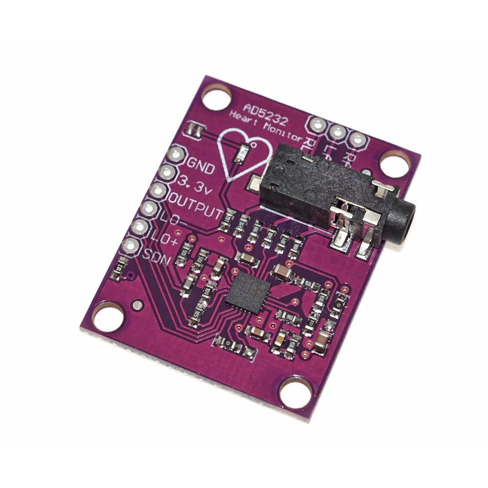AD8232 ECG Sensor - Precision Heart Pulse Monitor Module